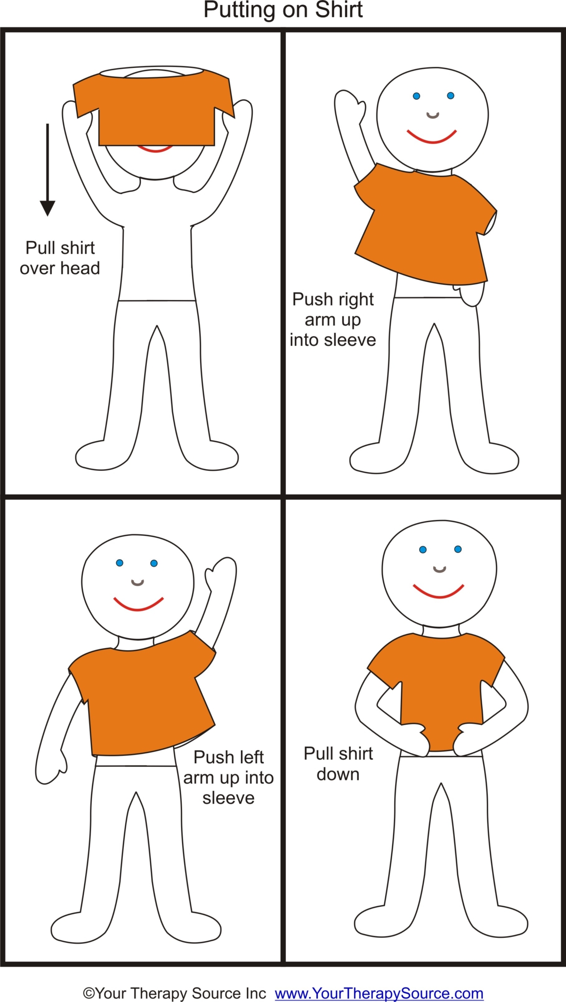 Dressing Skills - Your Therapy Source