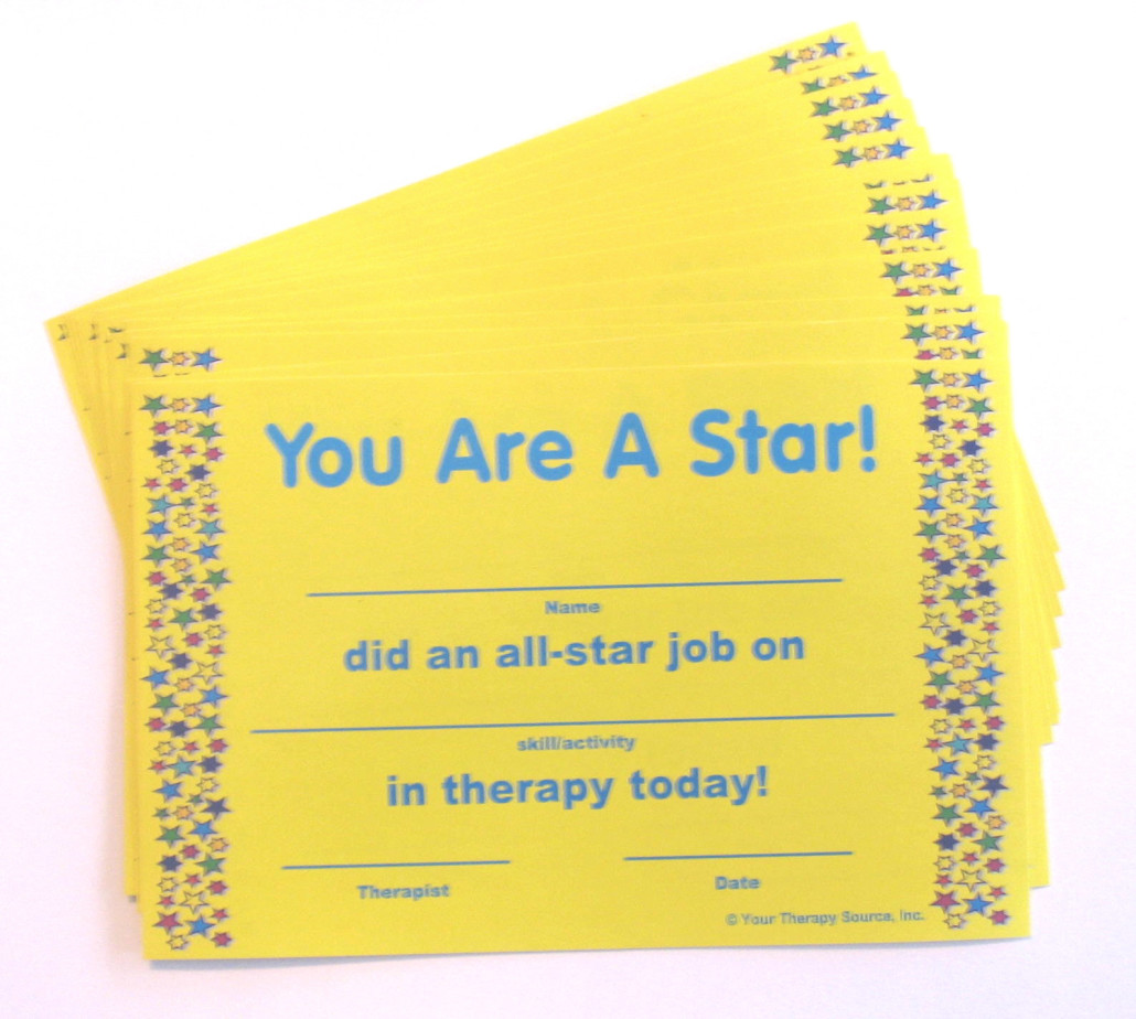 Printed Awards - Your Therapy Source