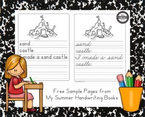 Summer Handwriting Practice - Your Therapy Source