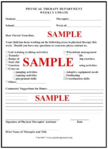 PT Sample - Your Therapy Source