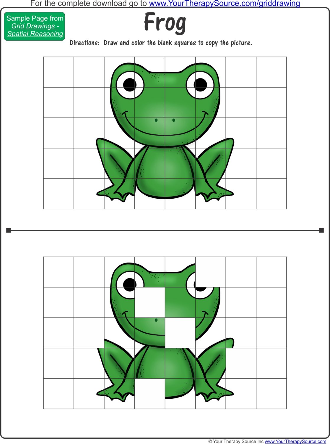Coloring Grids - Worksheet24