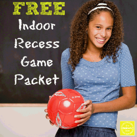 Indoor Recess Packet - Your Therapy Source