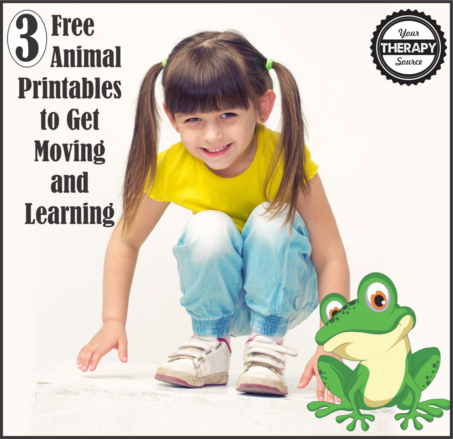 3 Free Animal Printables to Get Moving and Learning - Your Therapy Source