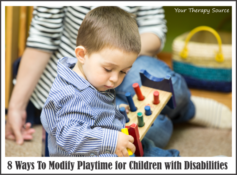 8 Playtime and Toy Modifications for Children with Cerebral Palsy or ...