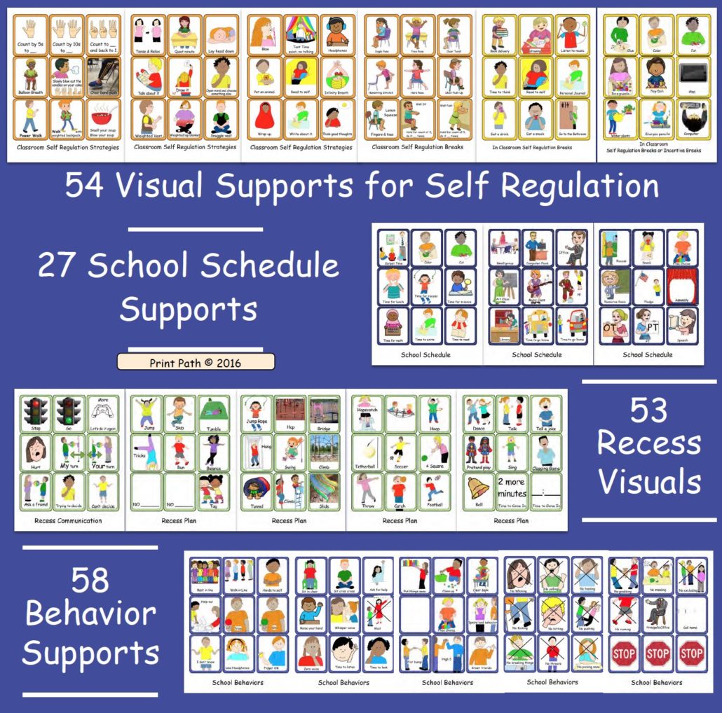 Visual Supports: Schedules, Self-Regulation, & Classroom Inclusion ...