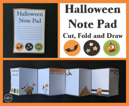 Halloween Mini Book - Your Therapy Source