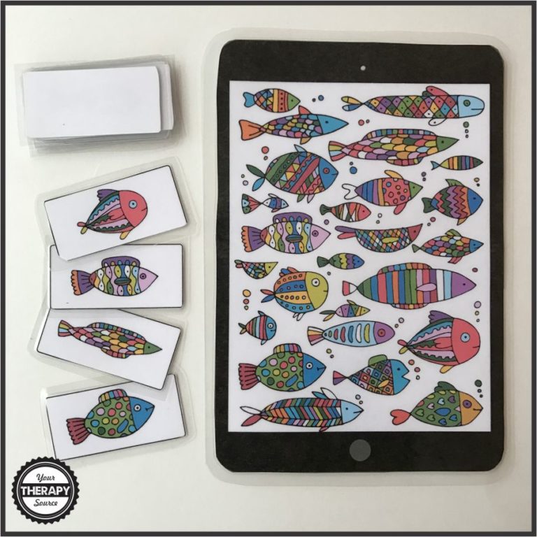 Visual Motor and Discrimination Activity - Hedgehogs - Your Therapy Source