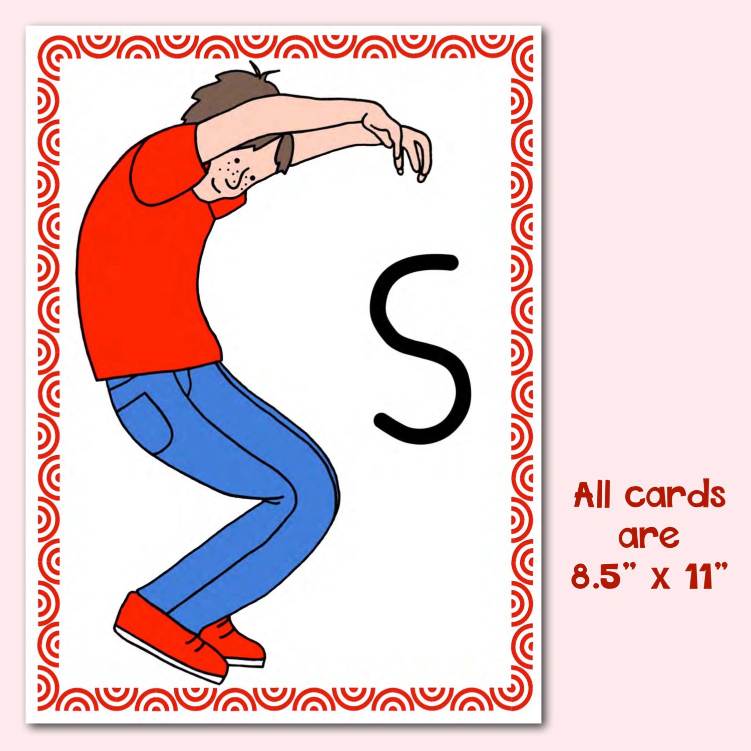Yoga Alphabet Movement Cards - Multisensory Learning - Your Therapy Source