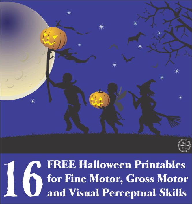 16 FREE Halloween Printables - Sensory Motor Skills - Your Therapy Source