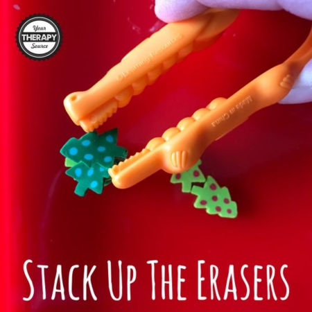 5 Ways to Play with Mini Erasers - Your Therapy Source