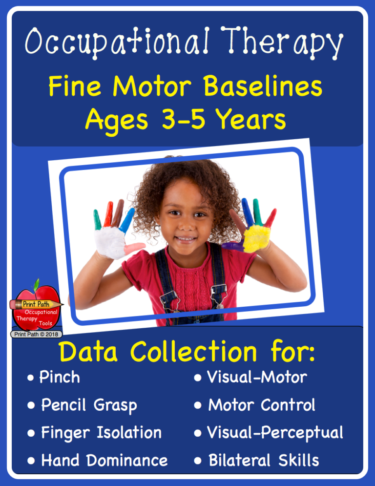 Occupational Therapy Fine Motor Baselines - Revised 2018 - Your Therapy ...
