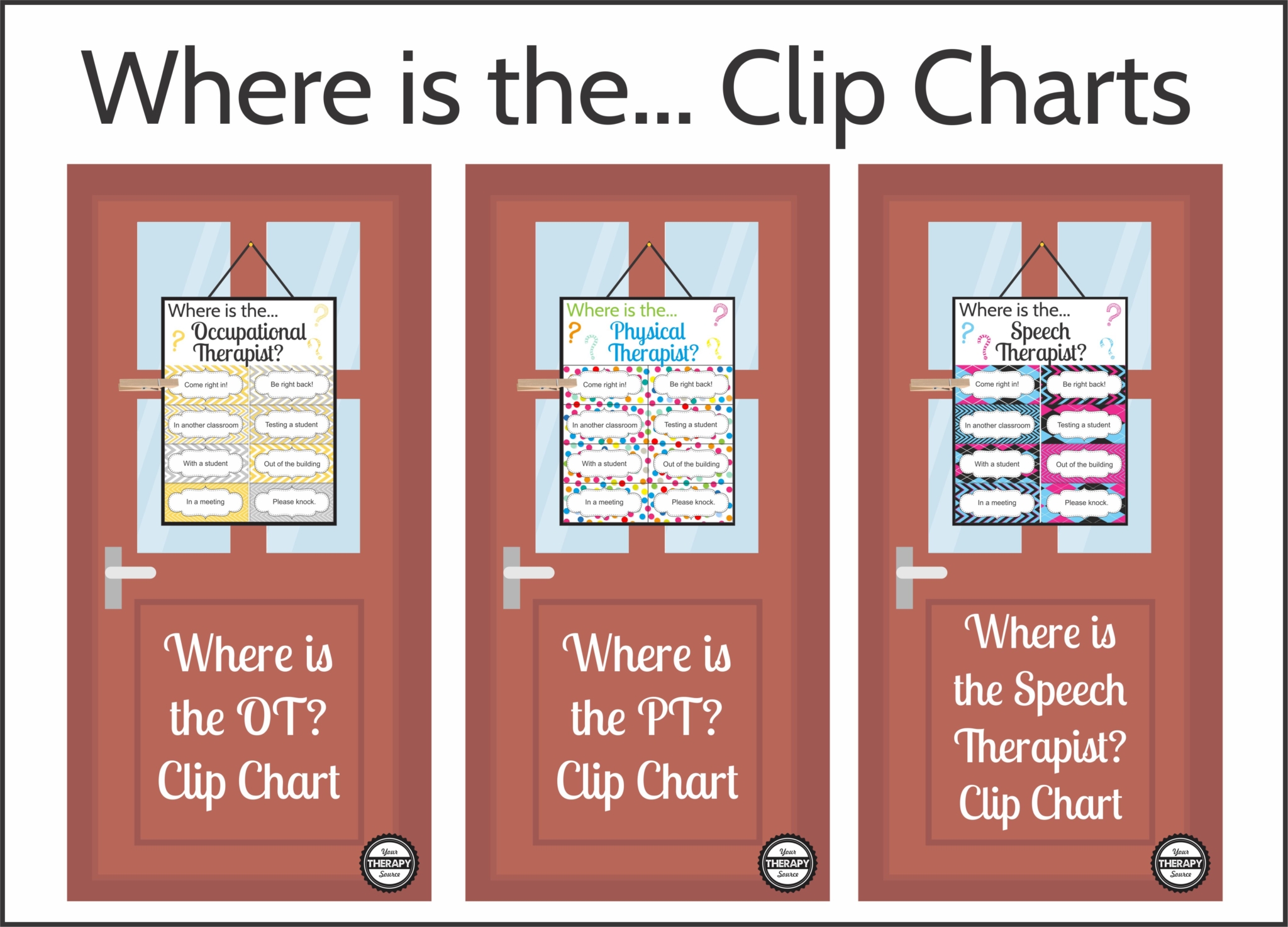 Where is the Therapist Clip Charts - Your Therapy Source