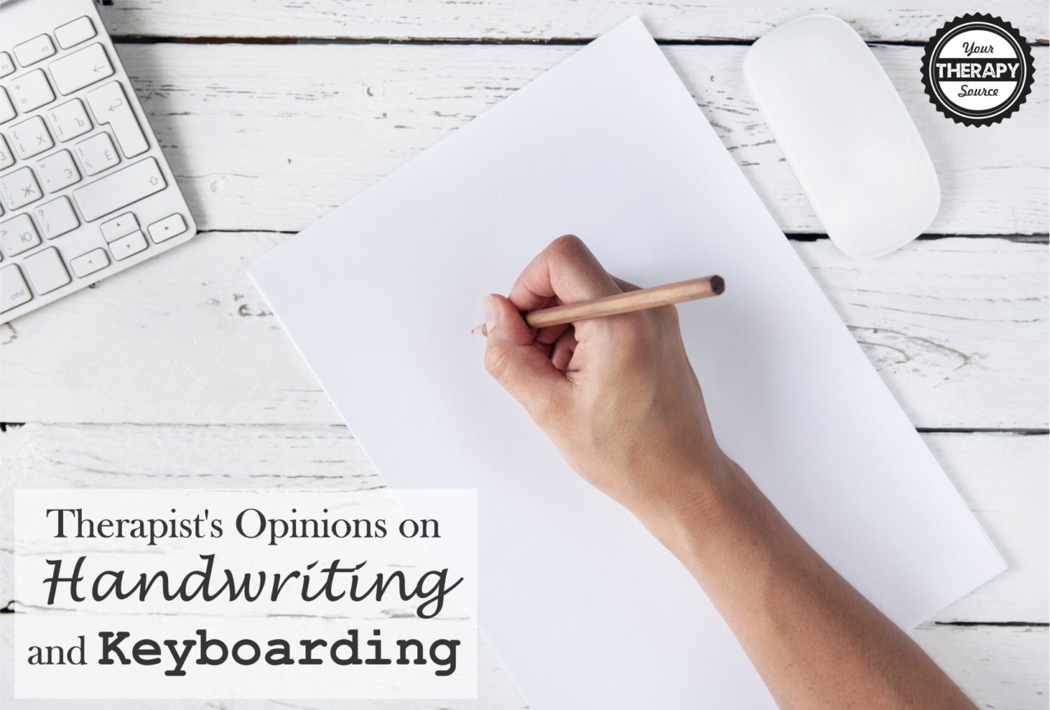 Results from Handwriting and Keyboarding Survey - Your Therapy Source