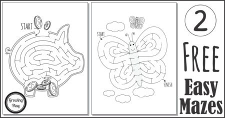 Easy Mazes - Freebie! - Your Therapy Source