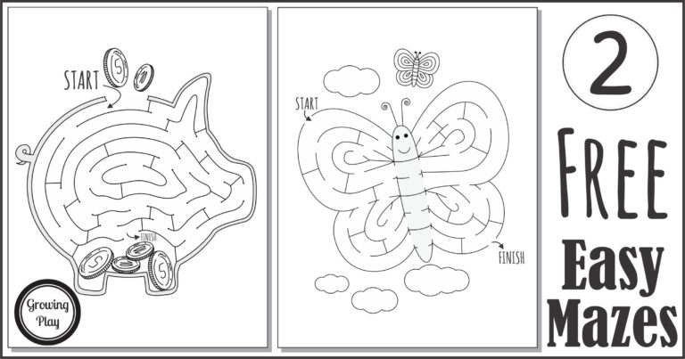 Easy Mazes - Freebie! - Your Therapy Source