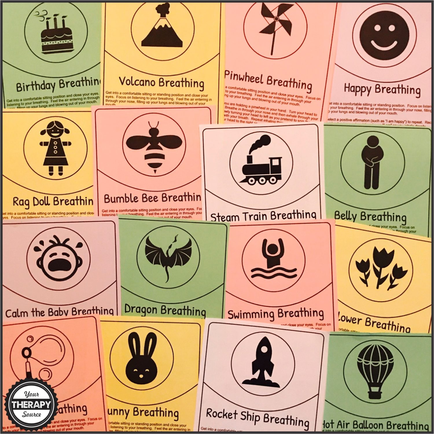 Bumble Bee Breathing Break - Deep Breathing Exercise - Your Therapy Source