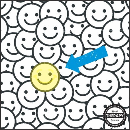 Smile Find - Visual Scanning Visual Discrimination Activity - Your ...