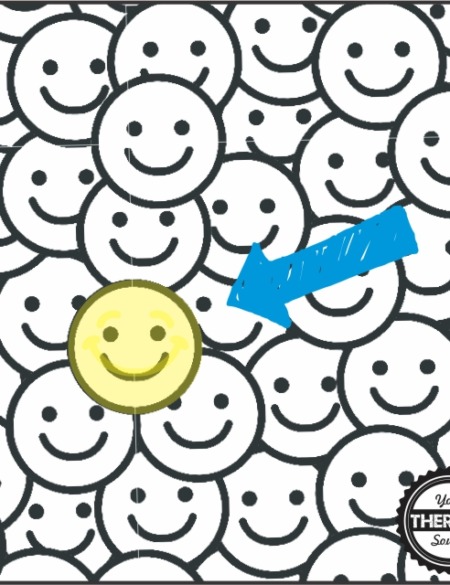 Smile Find - Visual Scanning Visual Discrimination Activity - Your ...