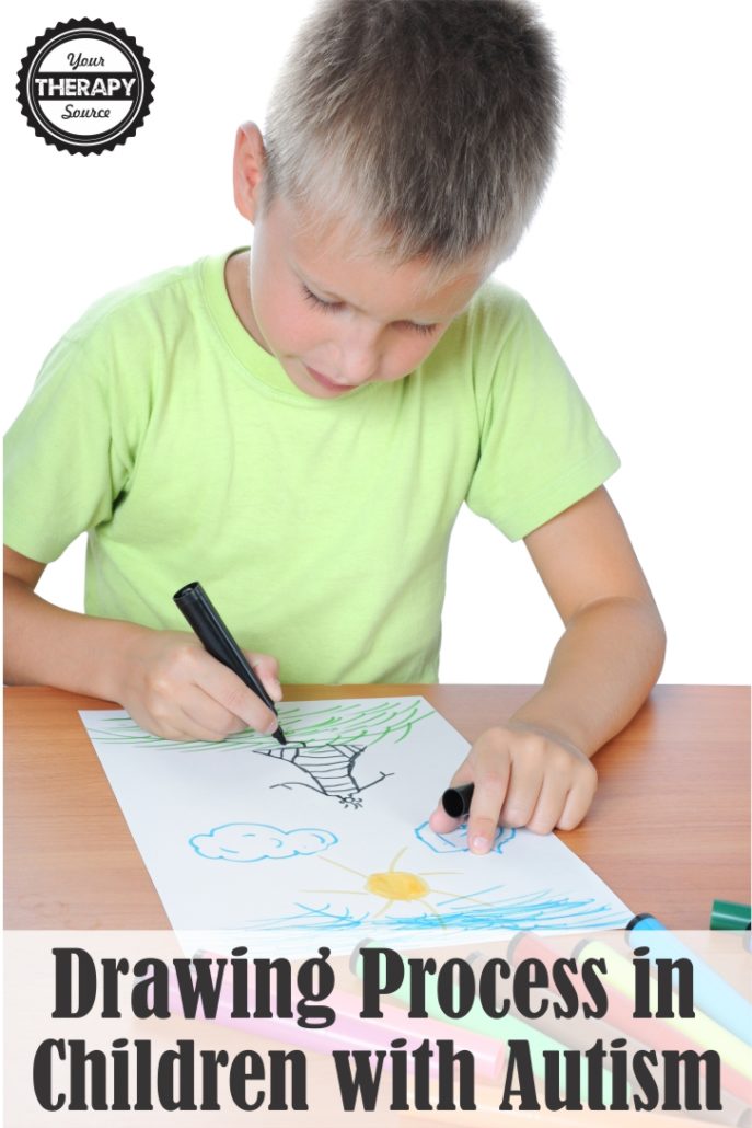 Drawing Process in Children with Autism - Your Therapy Source