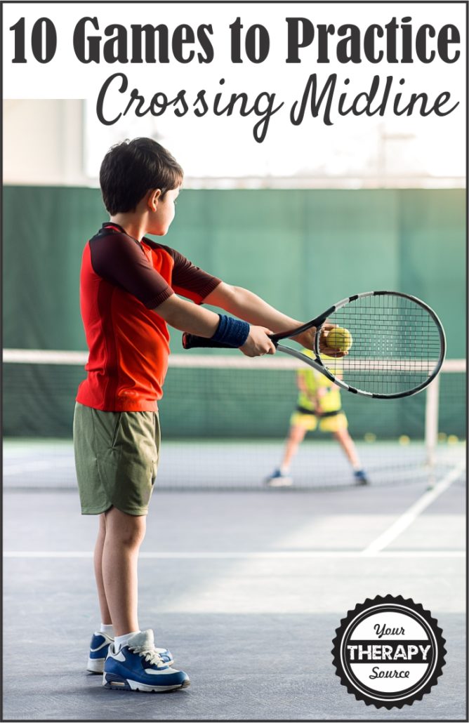 10 Games to Practice Crossing Midline - Your Therapy Source