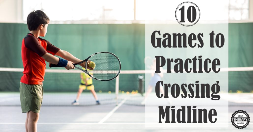 10 Games to Practice Crossing Midline - Your Therapy Source