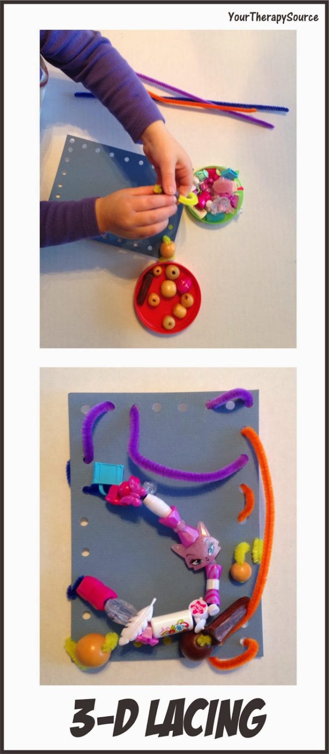 Lacing Activities for Children - Your Therapy Source