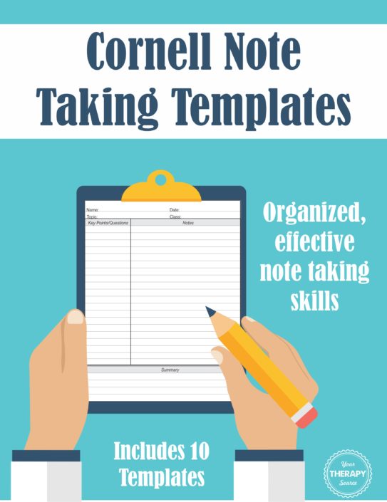 Cornell Note Taking Templates - Organized, Effective Note Taking - Your ...