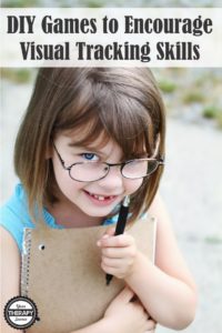 DIY Games to Encourage Visual Tracking Skills - Your Therapy Source