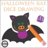 Halloween Bat Dice Drawing - Your Therapy Source