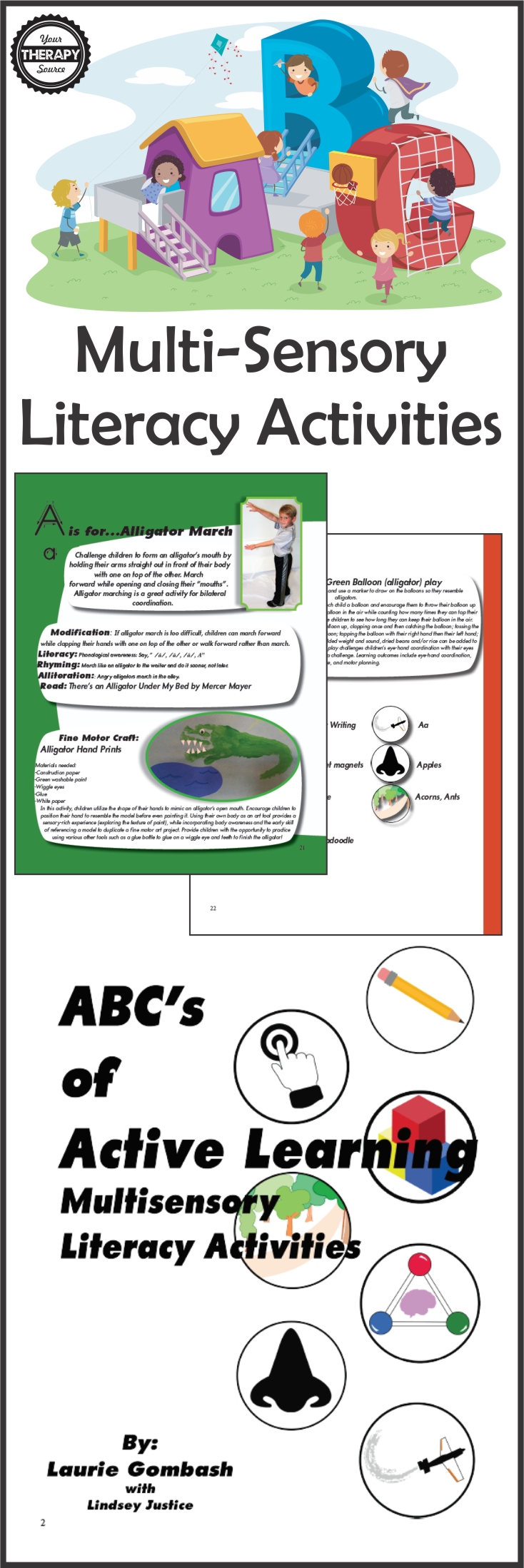 Multisensory Active Learning - Letter A - Your Therapy Source