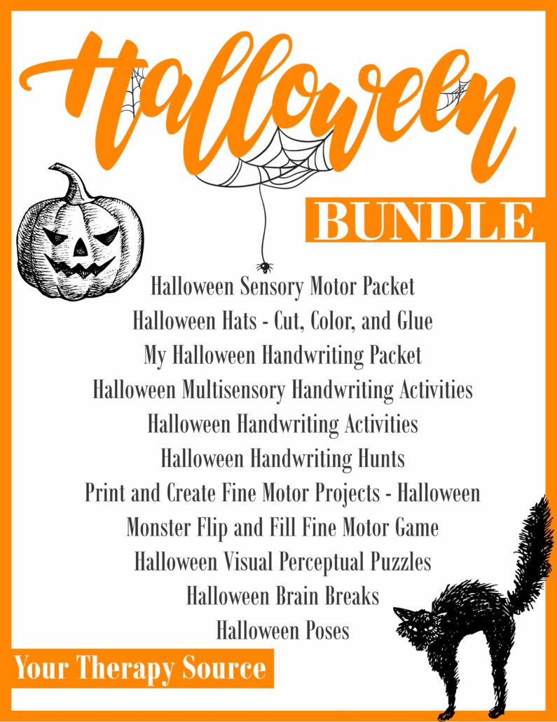 Halloween Bundle - Your Therapy Source