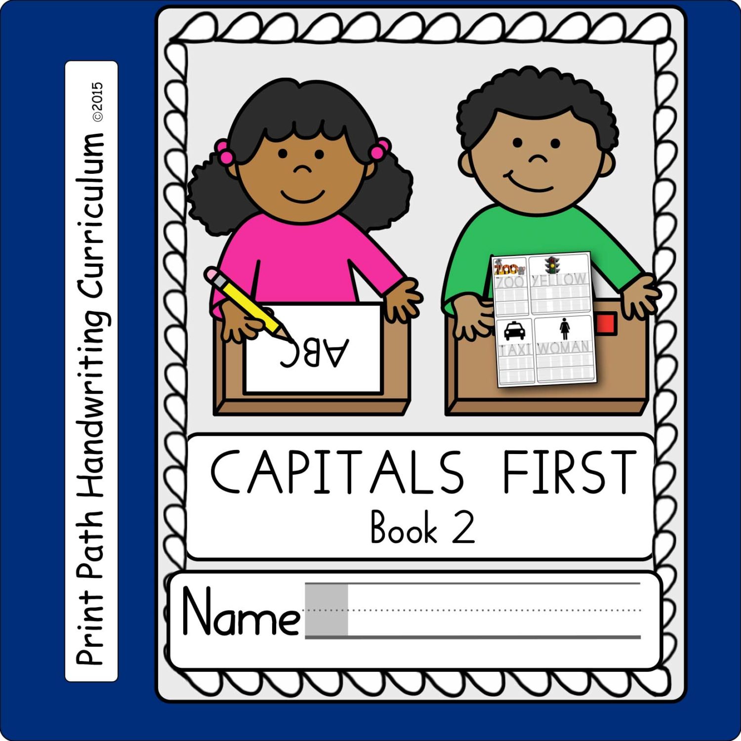 CAPITALS FIRST Book 2 Explicit Handwriting Instruction - Your Therapy ...