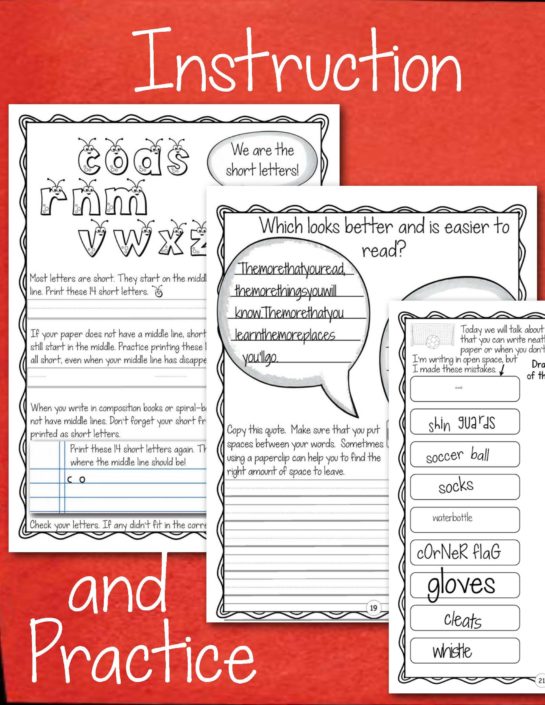 Handwriting Superstars 2nd Grade Conventions HWT Style Font - Your ...