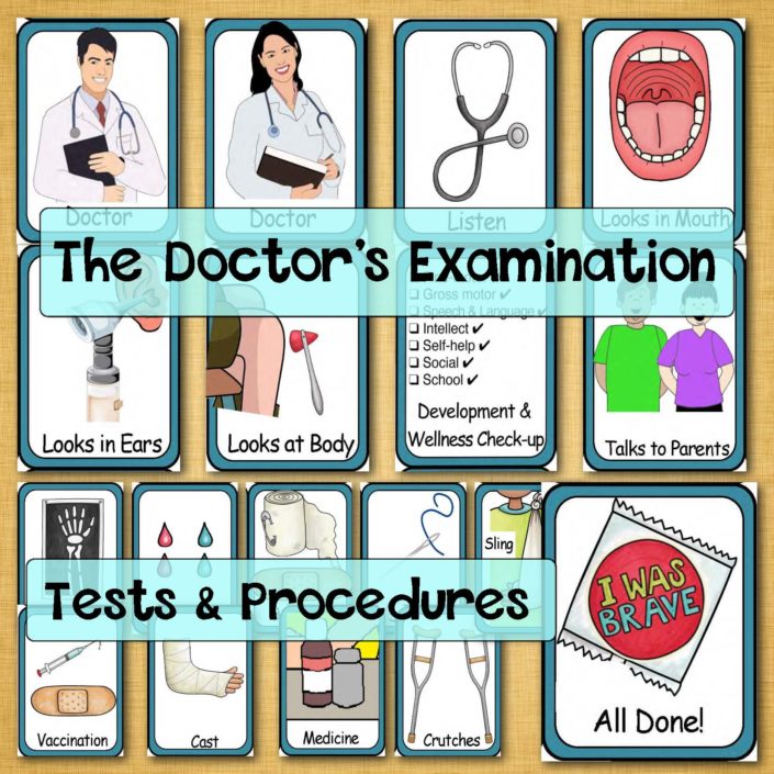 Going to Doctor Visual Schedule, Social Story Starters, Pretend Play ...