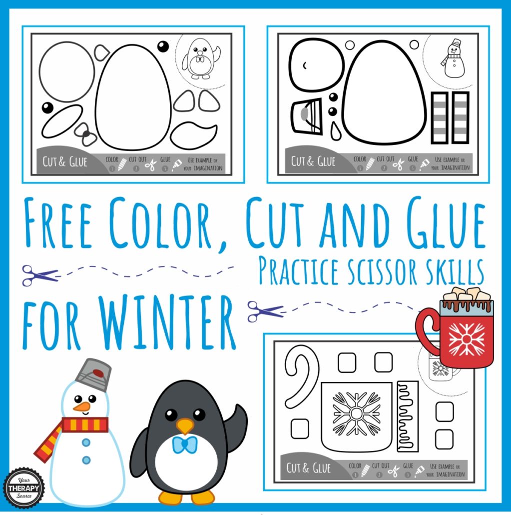 Cut And Glue Activities