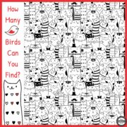 How Many Birds Can You Find Visual Perceptual Activity - Your Therapy ...
