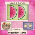 Pre-Handwriting Fruits Vegetables, Garden, and Snacks ~ 8 Essential ...