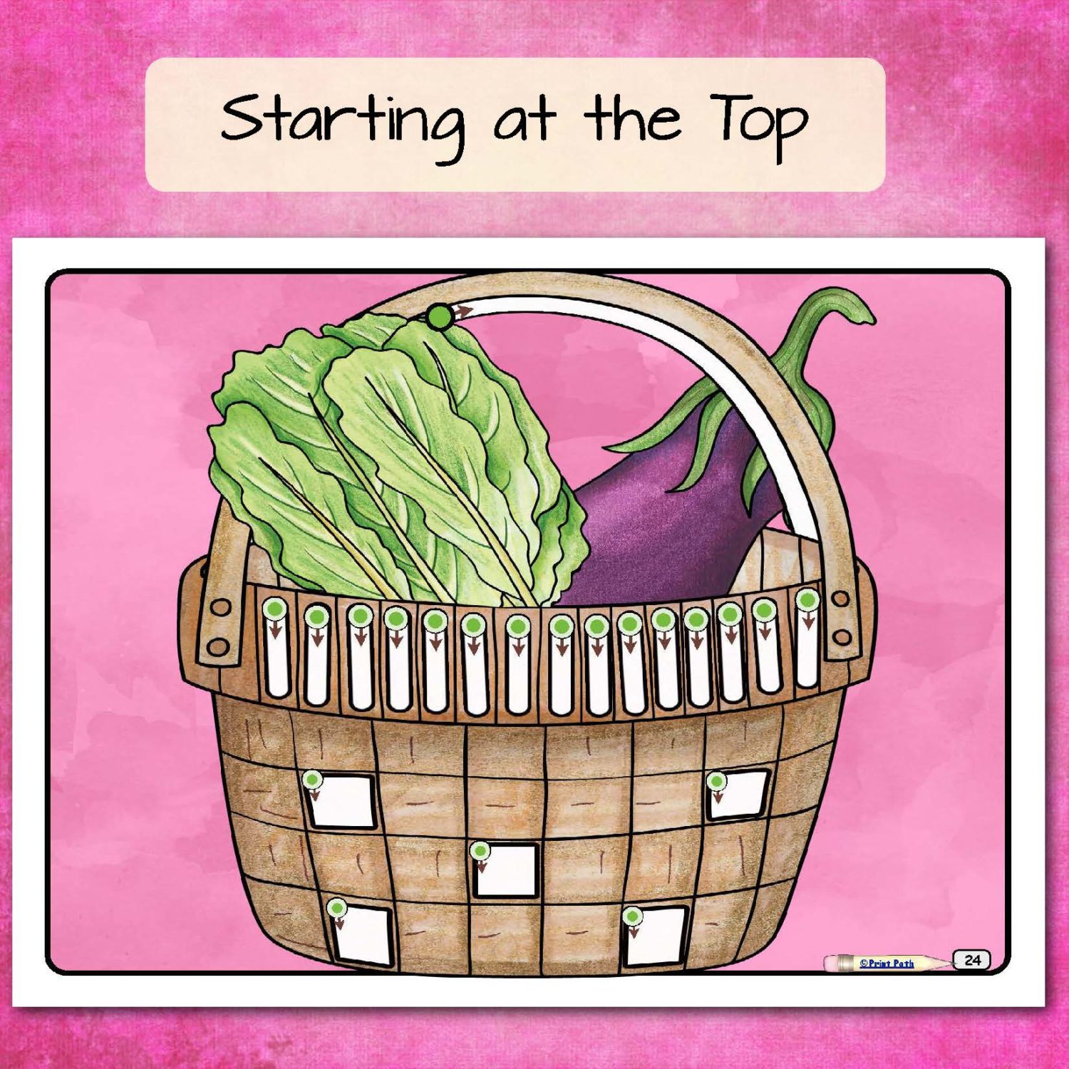 Pre-Handwriting Fruits Vegetables, Garden, and Snacks ~ 8 Essential ...