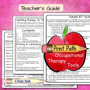 Pre-Handwriting Fruits Vegetables, Garden, and Snacks ~ 8 Essential ...