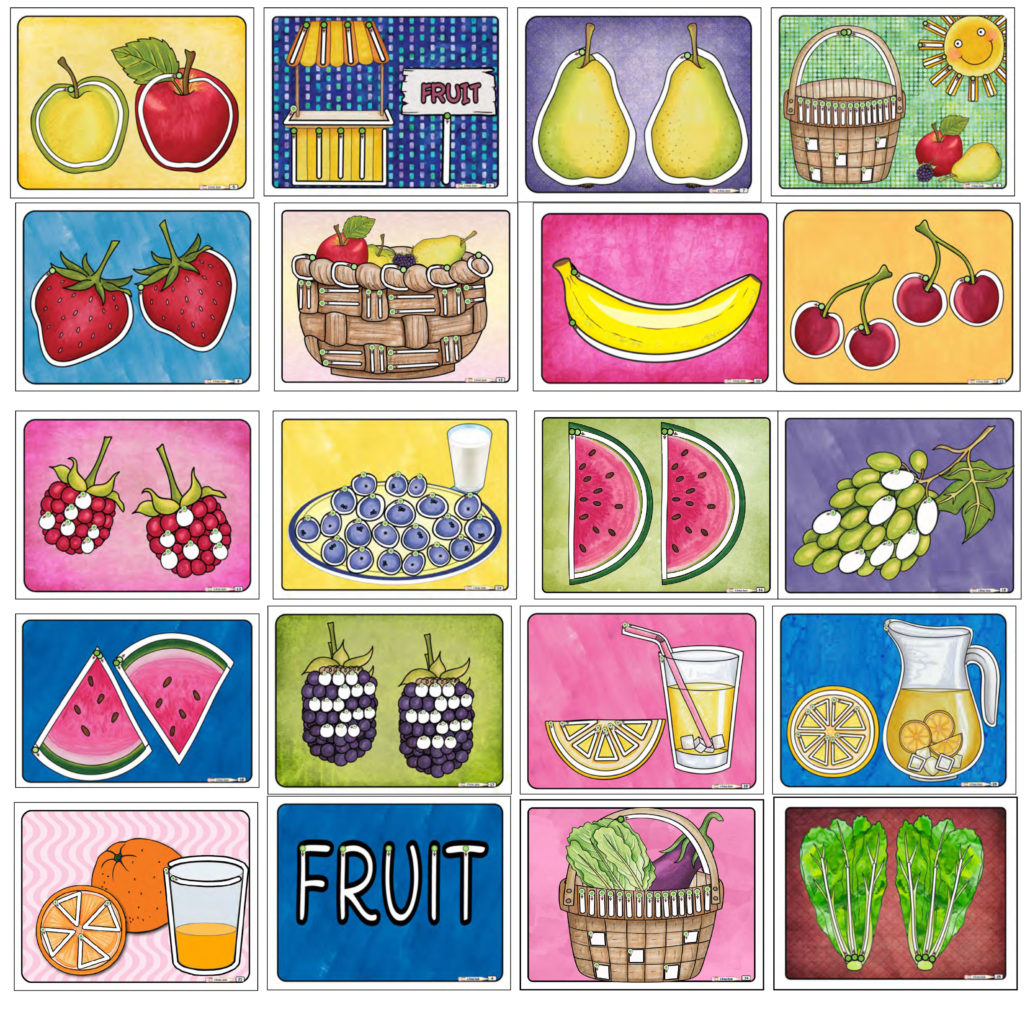 Pre-Handwriting Fruits Vegetables, Garden, and Snacks ~ 8 Essential ...