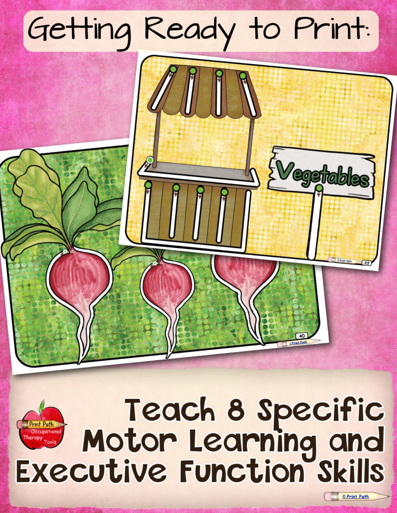 Pre-Handwriting Fruits Vegetables, Garden, and Snacks ~ 8 Essential ...