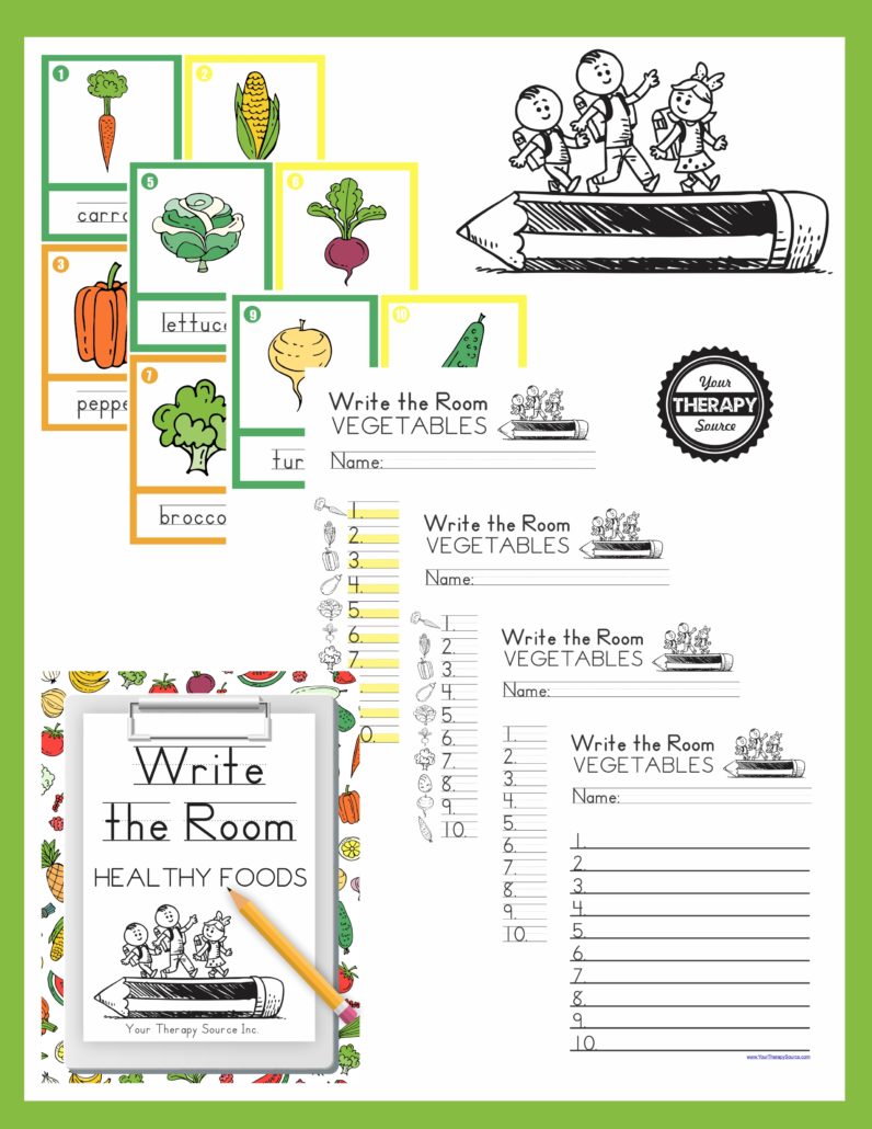 Write the Room Healthy Foods - Your Therapy Source