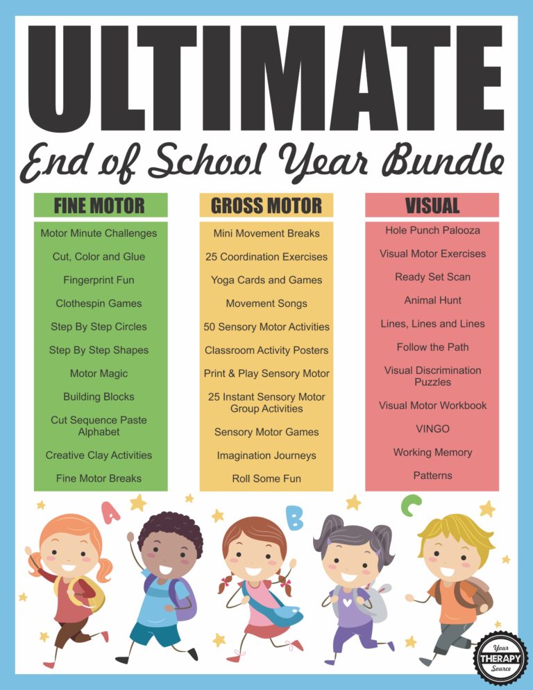 ULTIMATE End of School Year Bundle - Your Therapy Source