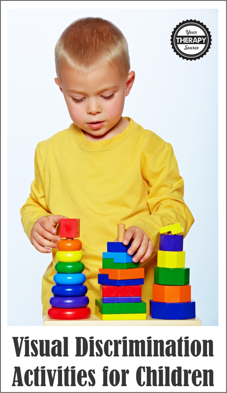 Visual Discrimination Activities For Children Your Therapy Source