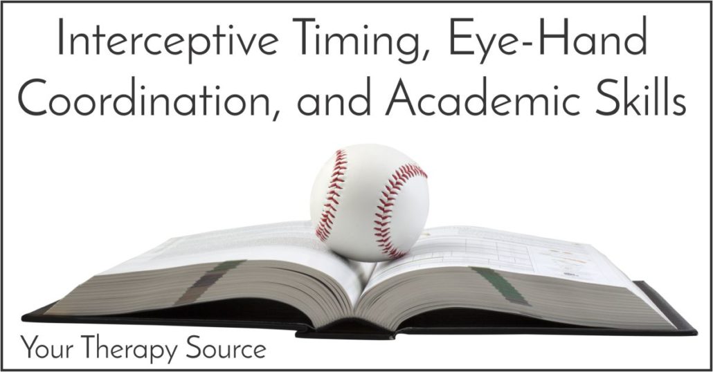 Interceptive Timing, Eye-Hand Coordination, and Academic Skills in ...