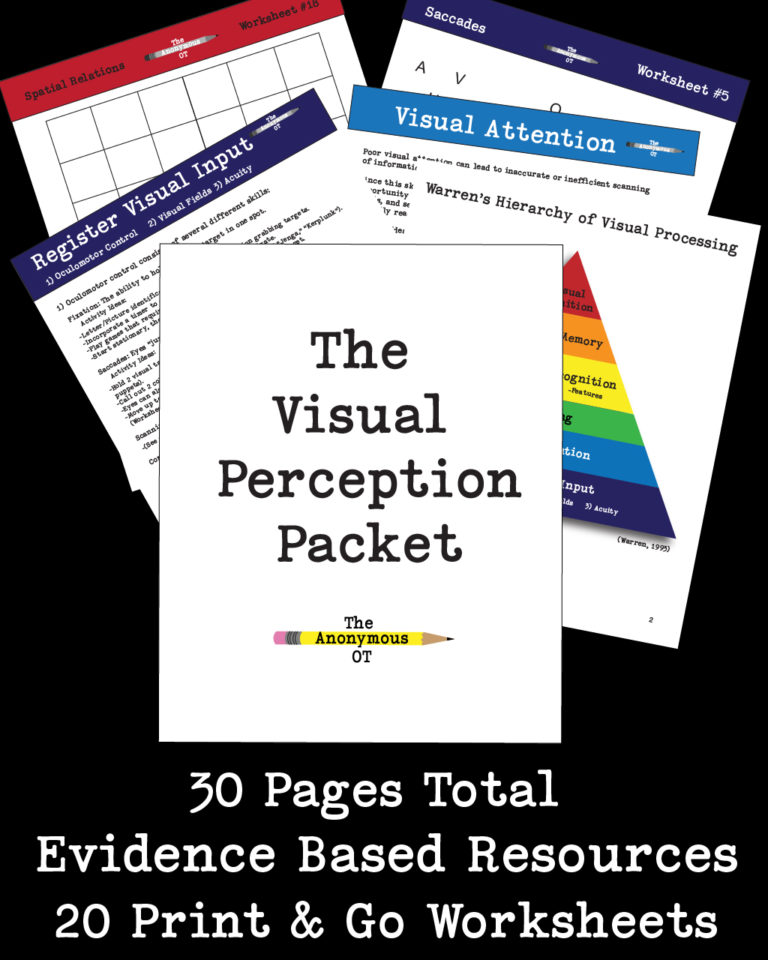 The Visual Perceptual Packet - Your Therapy Source