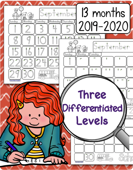 Free Differentiated Morning Meeting Calendar Time Printables - Your ...