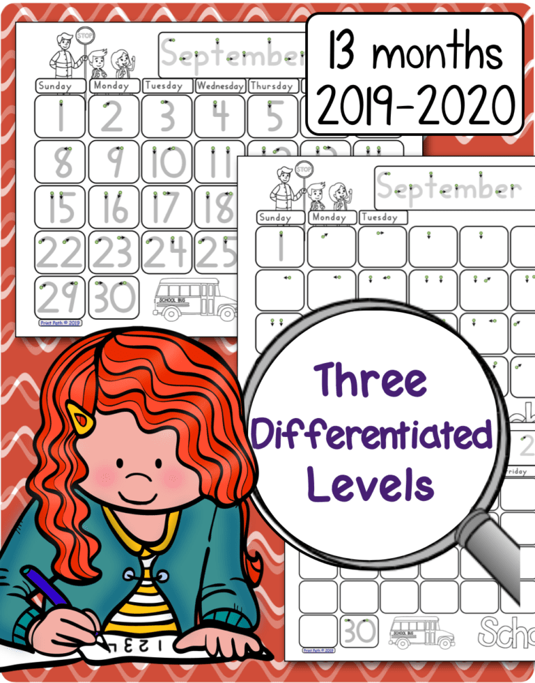 Free Differentiated Morning Meeting Calendar Time Printables - Your ...