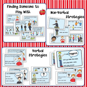 Making Friends Social Stories for Girls AND/OR Boys - Flexible and ...