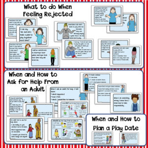 Making Friends Social Stories for Girls AND/OR Boys - Flexible and ...